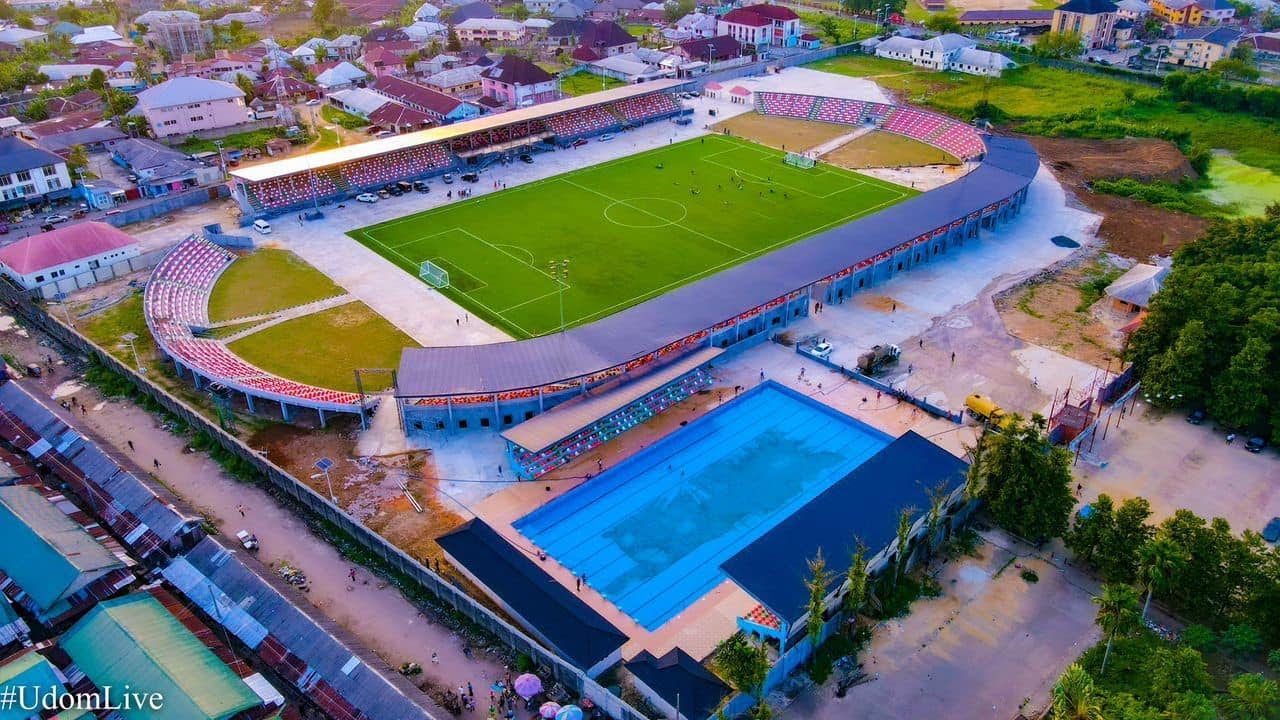 #Live Commissioning of the Remodeled Uyo Sports Stadium in Uyo Local ...