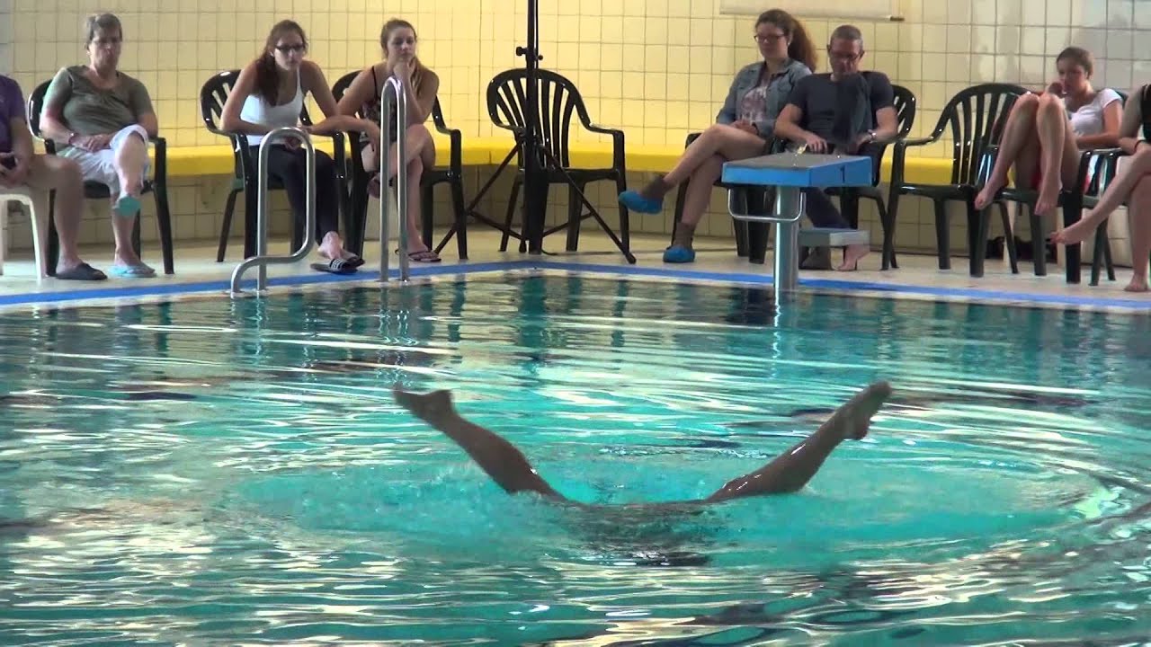 Deutsche Meisterschaften 2014 Unna Synchronschwimmen Solo Michelle ...