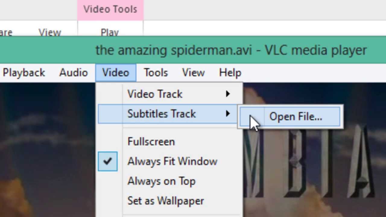 How To Insert Sub - Titles To A Movie Using VLC Media Player - YouTube