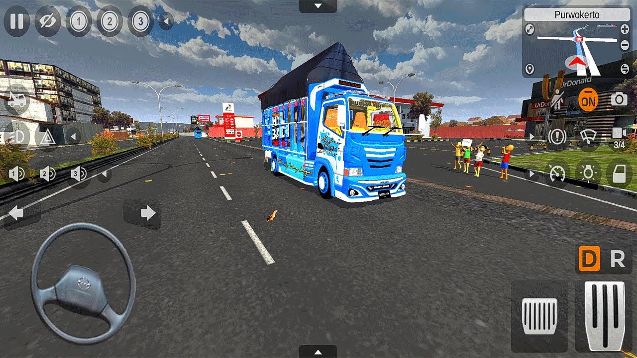GAME MOBIL MOBILAN TRUK OLENG WAHYU ABADI MOD BUSSID - GAME TRUK ...