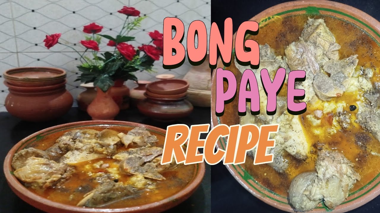 Homemade delicious bong paye recipe|Lahore bong paye |tasty bong paye ...
