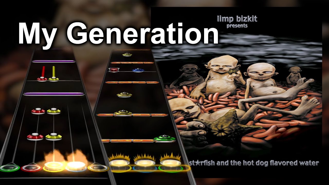 Limp Bizkit - My Generation - Full Band Chart Preview - YouTube