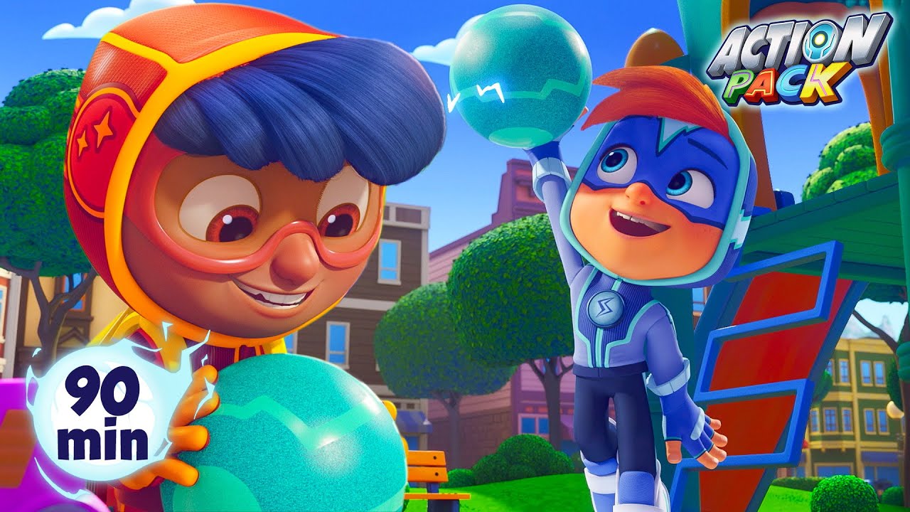 Can You Catch This Throw⚡🦸‍♂Action Pack | Kids Cartoons | Videos for ...