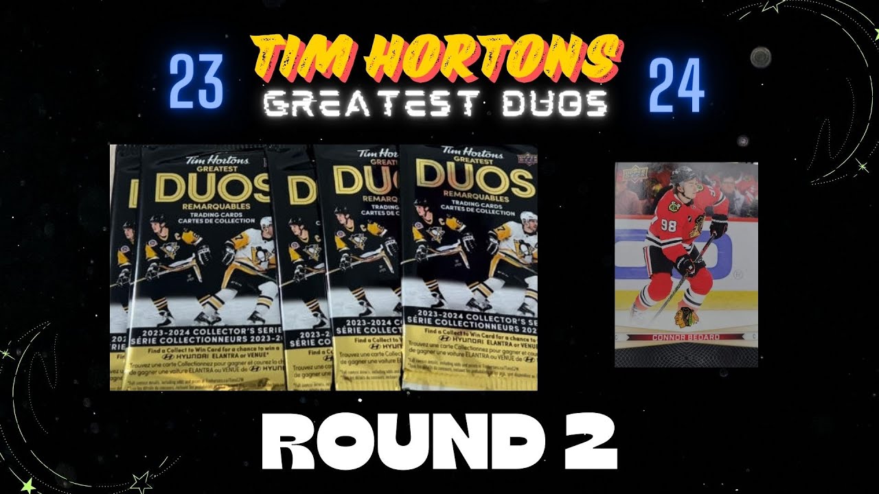 Tim Hortons Greatest Duos 23-24 Trading Cards Round 2 - YouTube