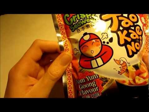 Snacks & Sweets: Japanese Crispy Seaweed \