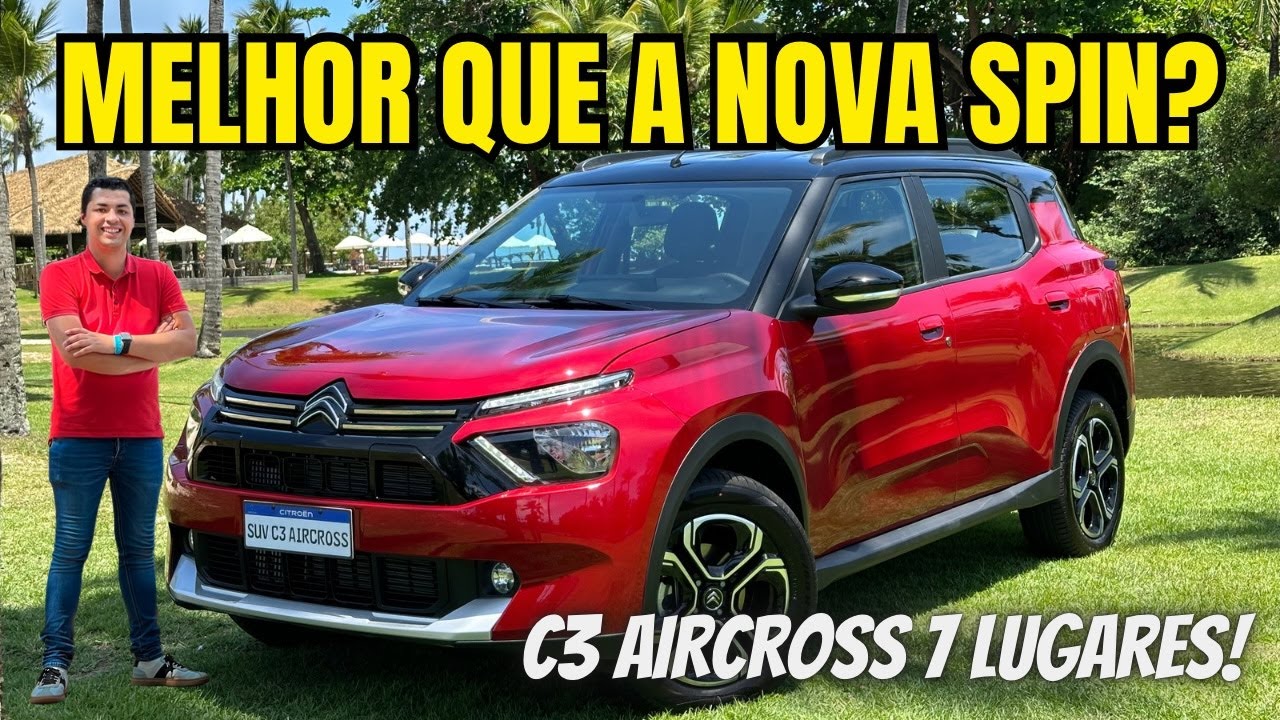 Citroen C3 Aircross - Mais equipada que a Spin MAIS POTENTE e MAIS ...