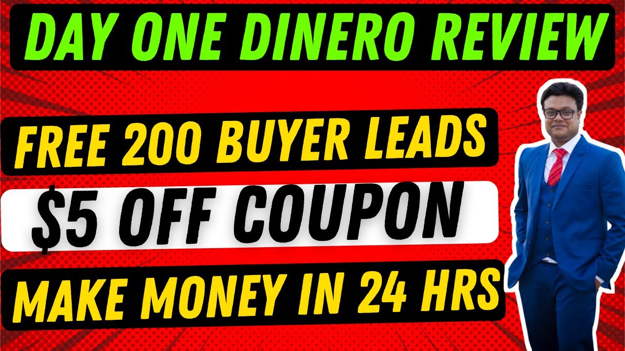 Day One Dinero Review 🍀Make Money within 24 Hrs with FREE 200 Buyer ...
