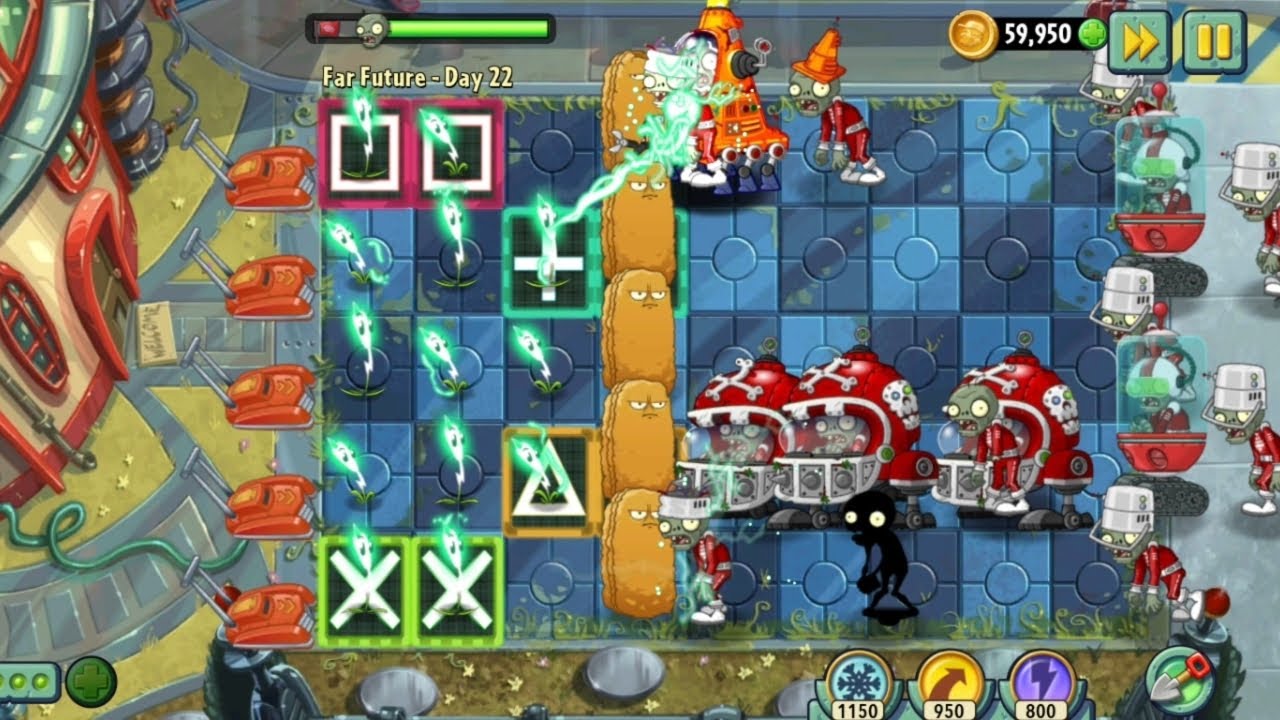 Plants vs Zombies 2 😃 mecha football zombies push your plants away ...
