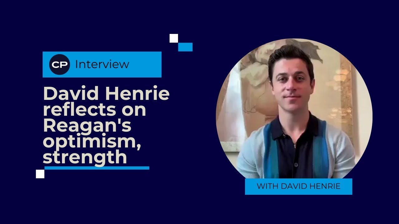 David Henrie reflects on Reagan's optimism, strength - YouTube