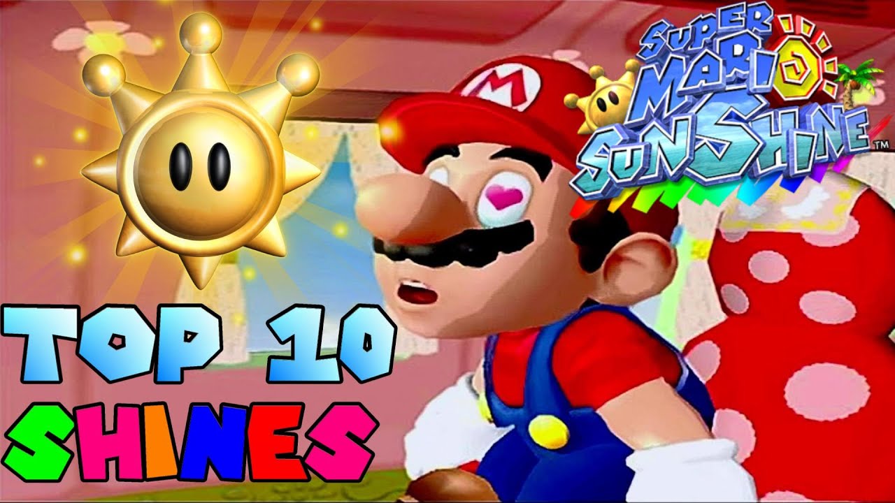 Top 10 Shine Sprite Missions (SPOILERS) | Super Mario Sunshine - YouTube