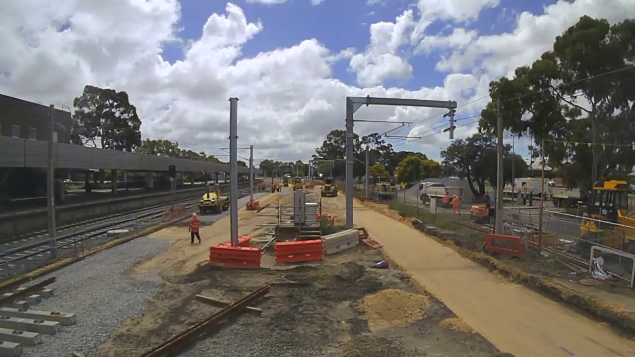East Perth Station Upgrade – Shutdown Works September 2017 - YouTube