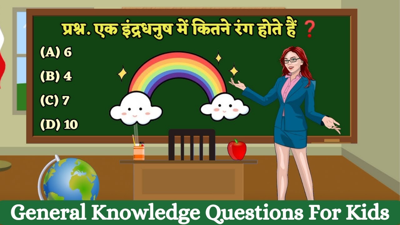 gk for Kids | General Knowledge Questions For Kids | General Knowledge ...