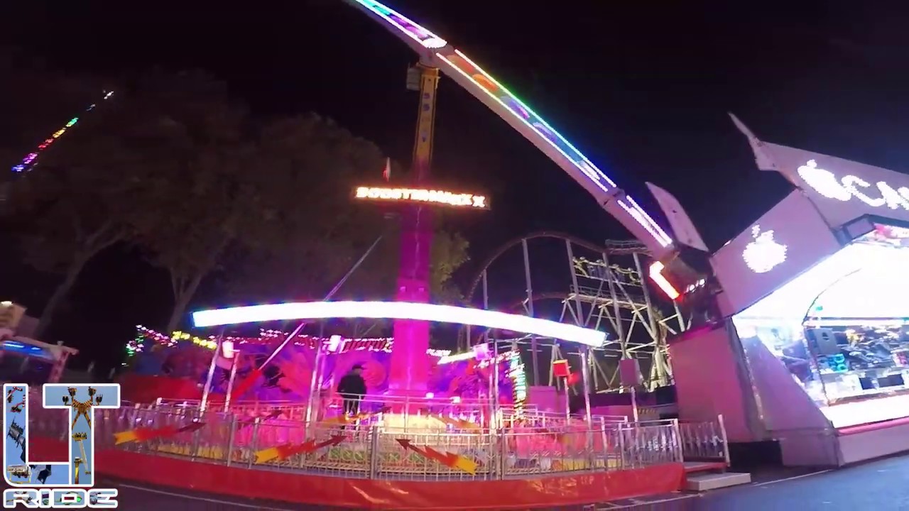 Booster Maxx Mega G4 (Nuit) Foire Saint-Romain 2018 | Off ride - YouTube