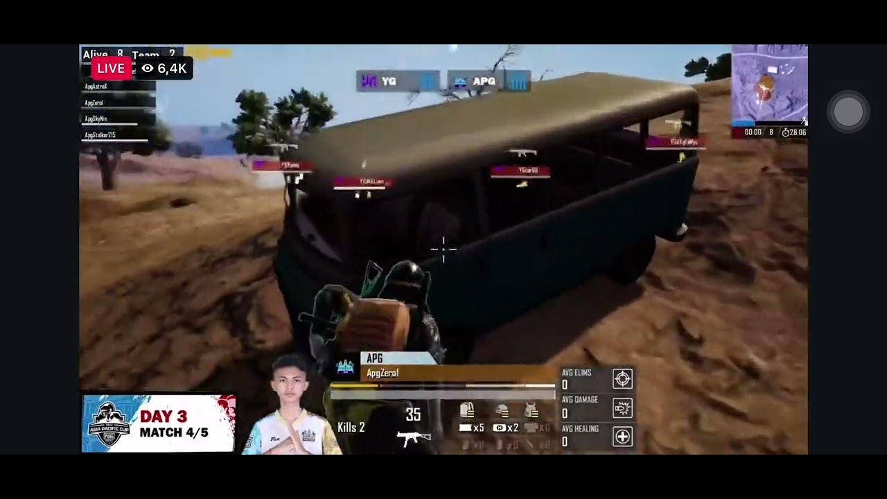 Yangon Galacticos vs Angkor PUBG chicken chicken dinner Asia pacific ...