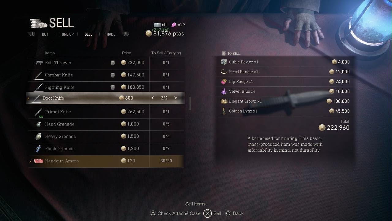 RE4R Merchant ROASTS you for upgrading every weapon... - YouTube