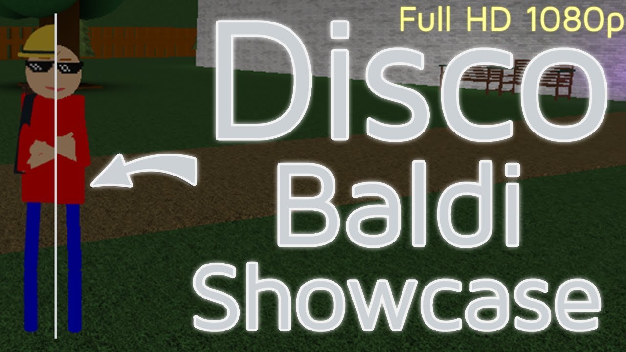 Disco/Thug/Party Baldi Showcase | Baldi's Basics Roleplay Alpha - YouTube
