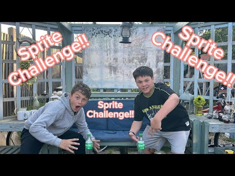 Sprite challenge!!! - YouTube