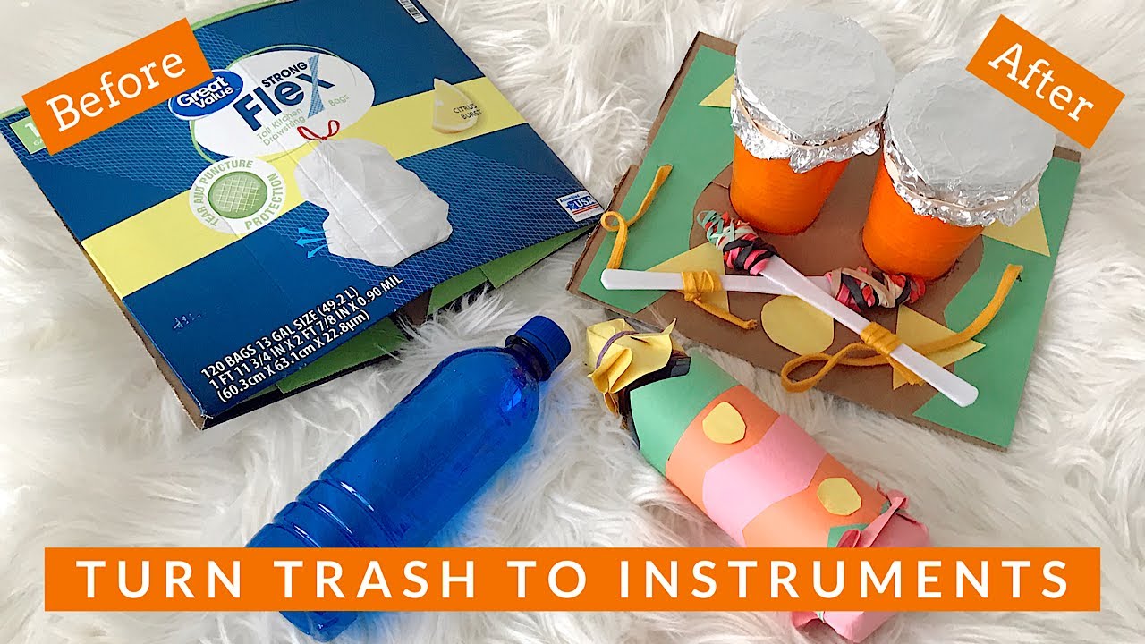 Upcycle For Kids | Make Your Own Instruments - YouTube