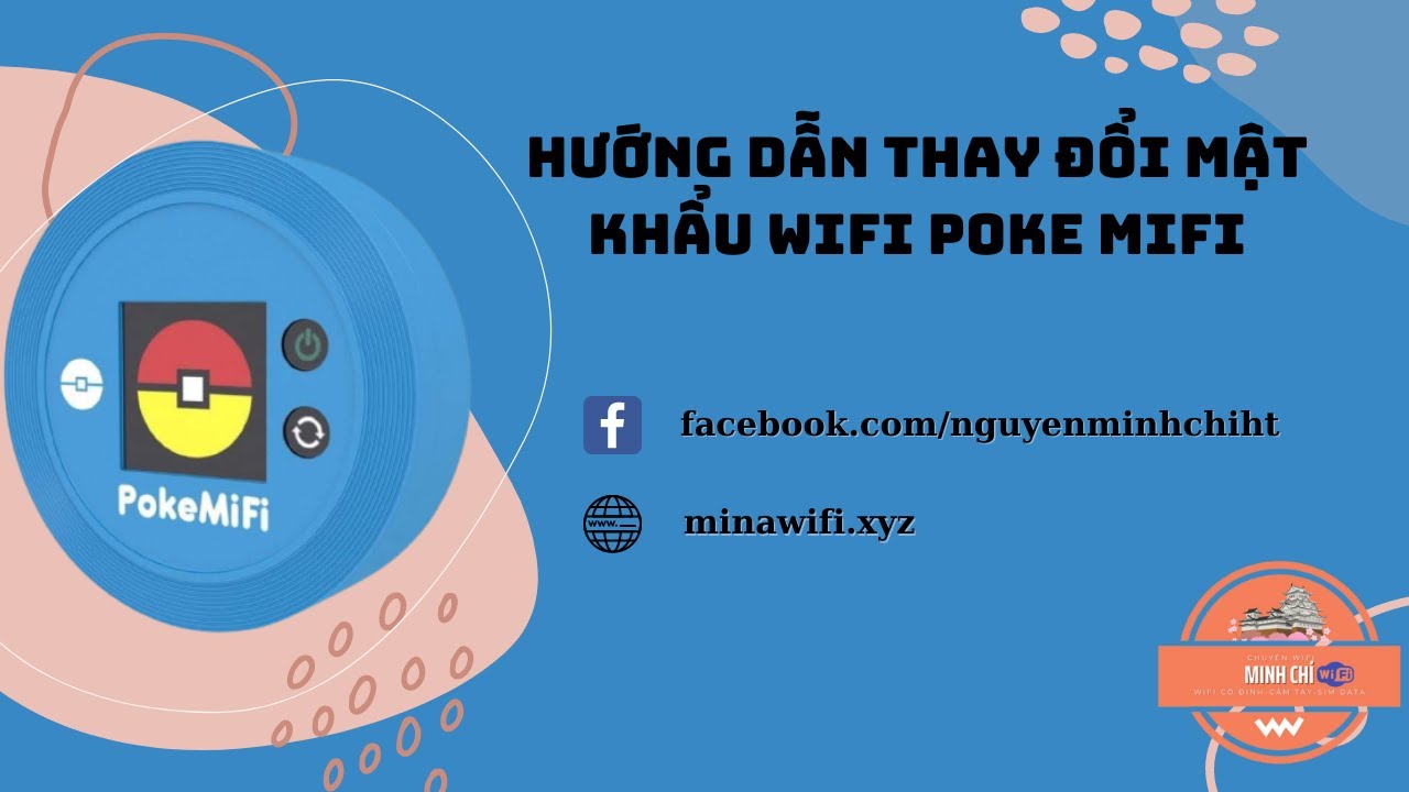 Hướng dẫn đổi mật khẩu wifi Poke Mifi - YouTube