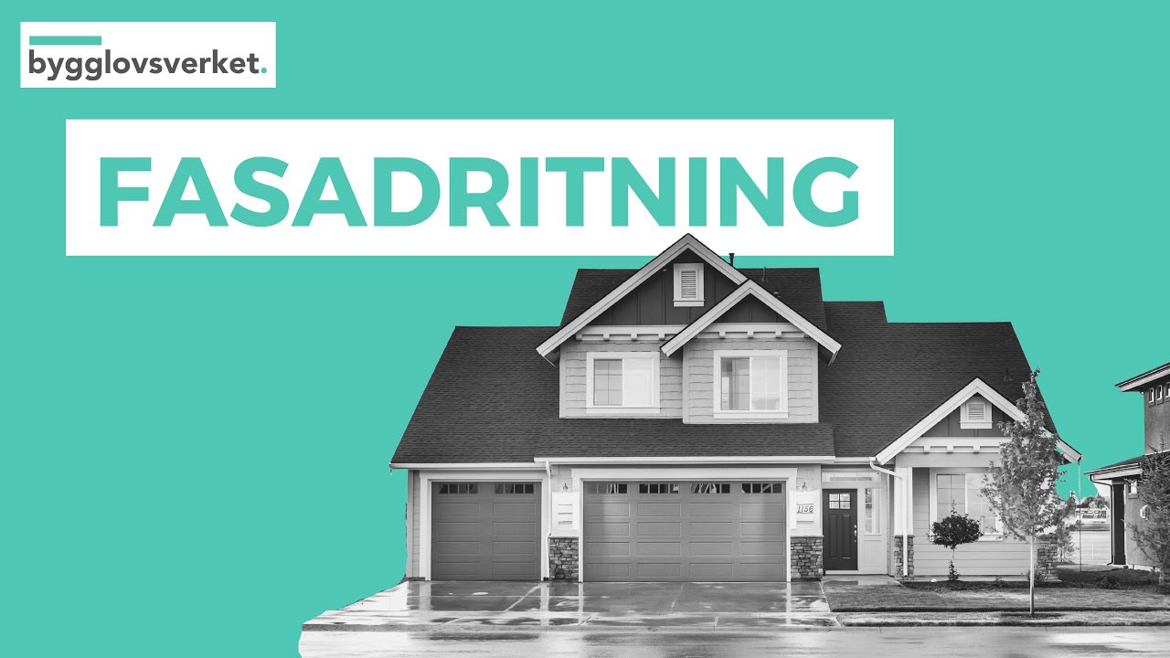 BYGGLOVSRITNINGAR: Vad är en fasadritning? (Exempel) - YouTube