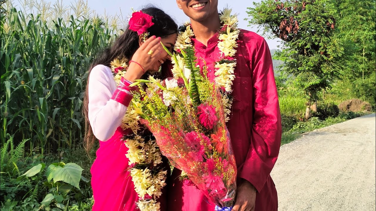 Engagement of manjila & Nishan / Traditional Engagement / Nelali ...