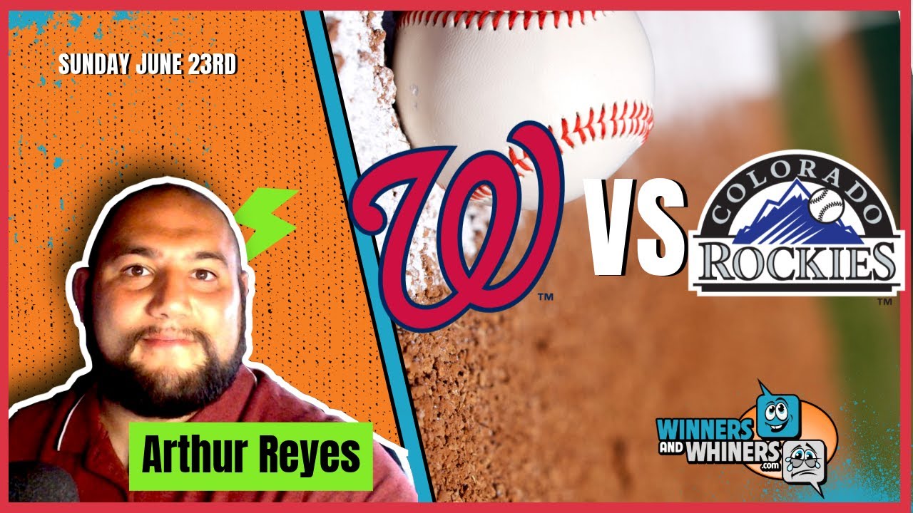 Nationals vs Rockies, 6/23/2024: MLB Free Betting Pick From Arthur ...