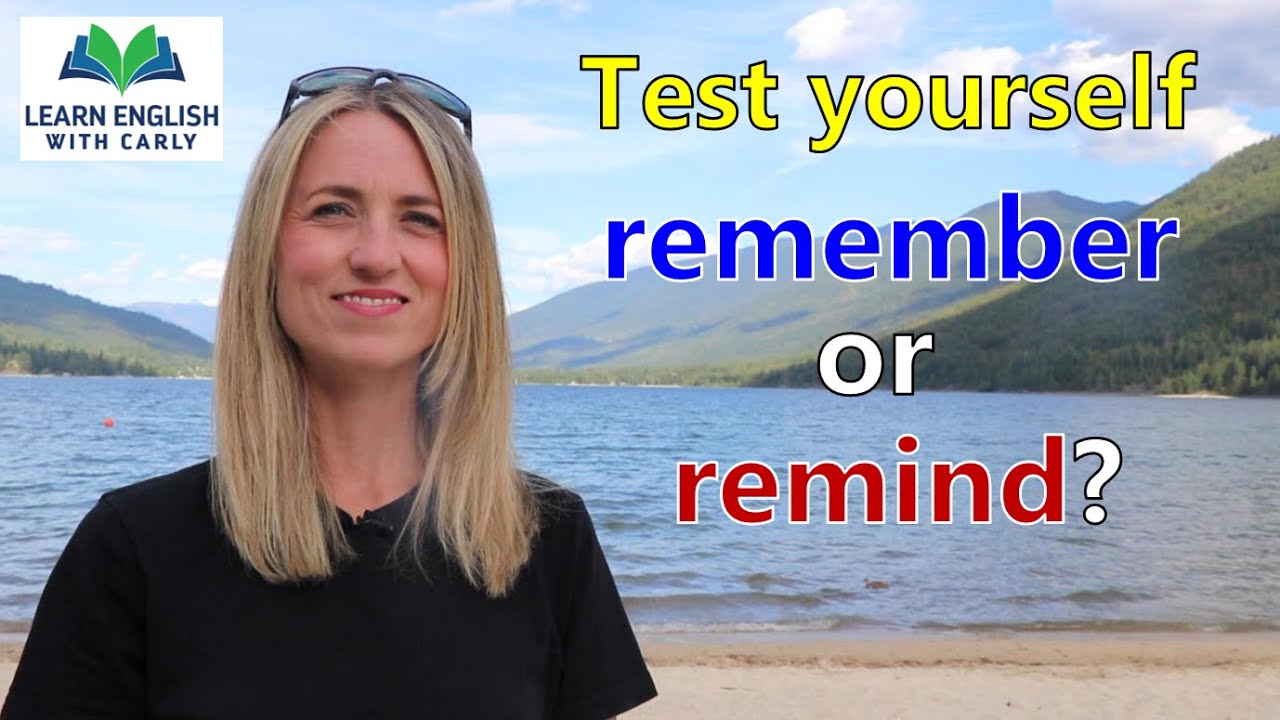 English Verbs: 🧐 REMEMBER or REMIND? #englishgrammar #remember #remind ...
