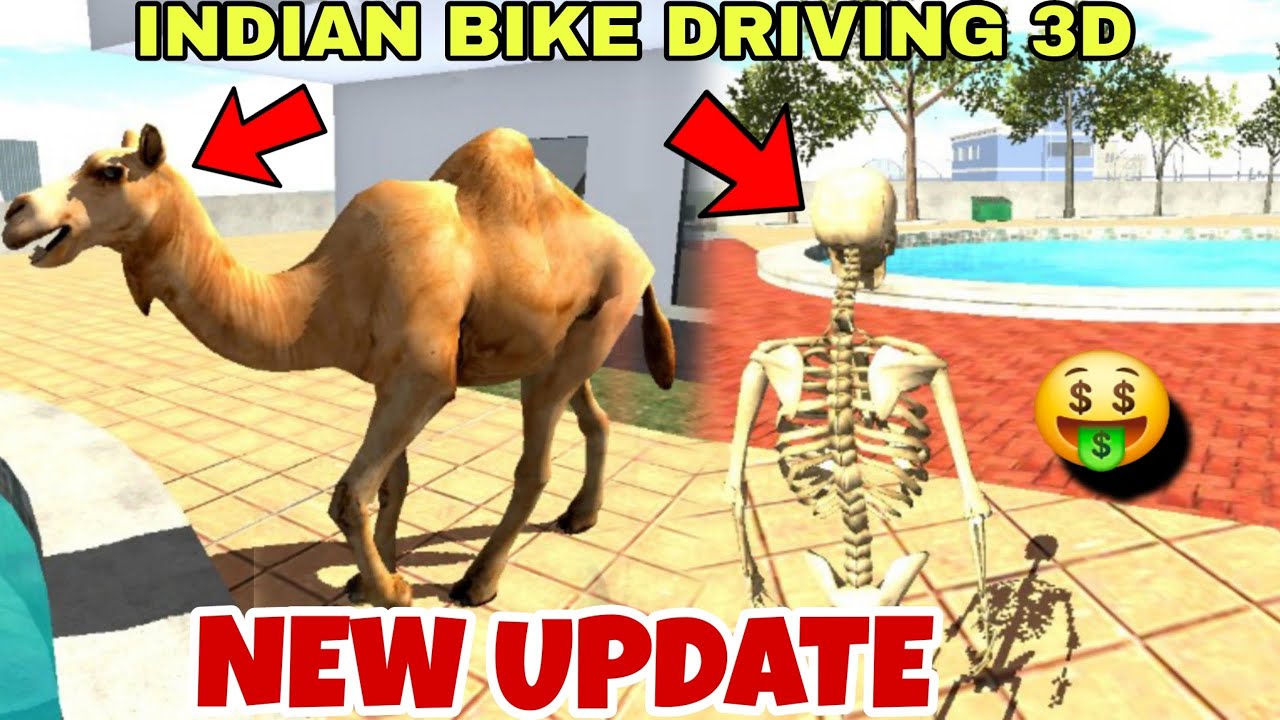 Finally New Update | New Skeleton Character & Camel Cheat Cod Indian ...