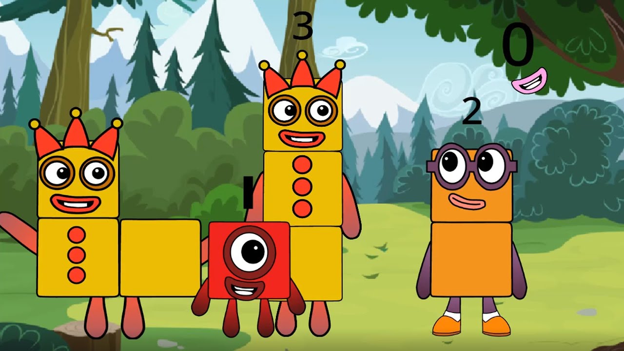 Numberblocks full season: Lost in the dream island Numbergative - YouTube