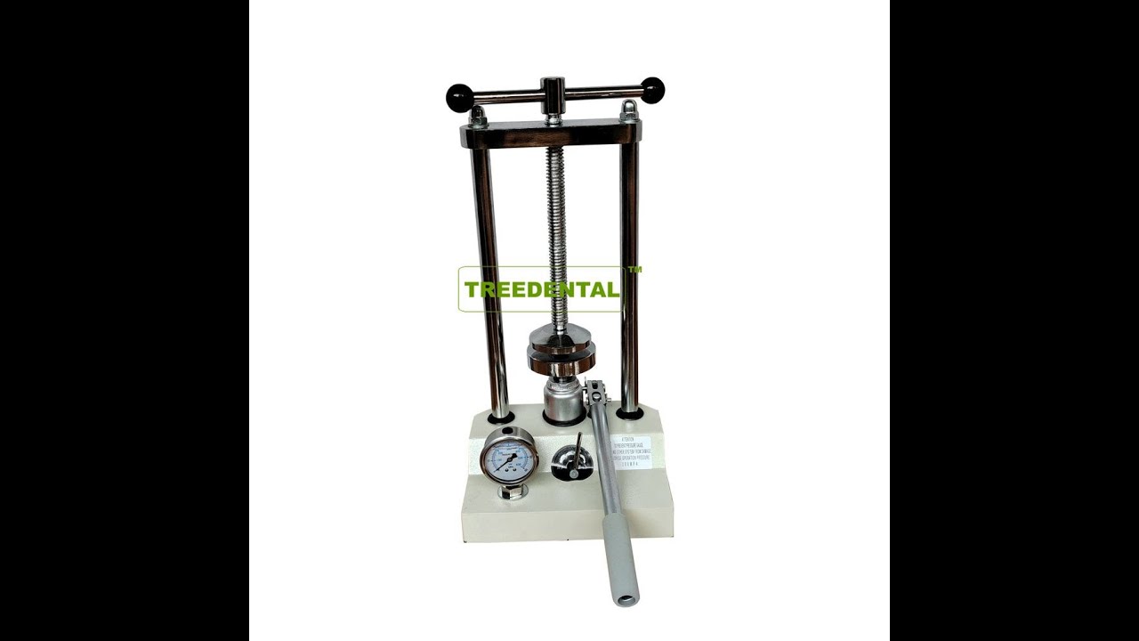 JT-LM11 Dental Hydraulic Press Oil Presser Dental Lab Press Machine ...