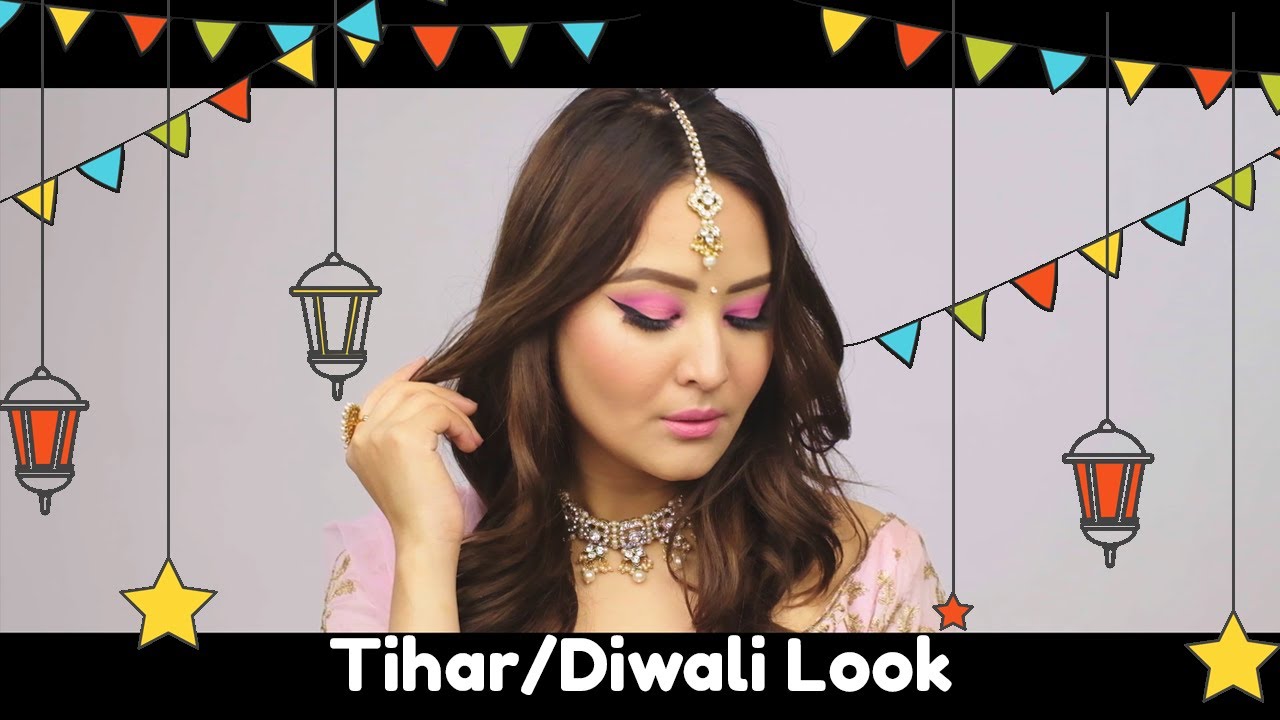 Super Easy Tihar / Diwali Look - YouTube