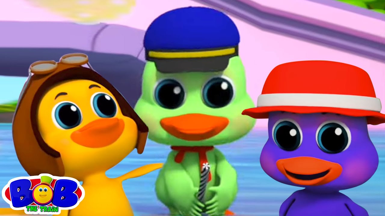 Fünf Kleine Enten Zählen Lernen + Mehr Kinderreime für Kinder - YouTube