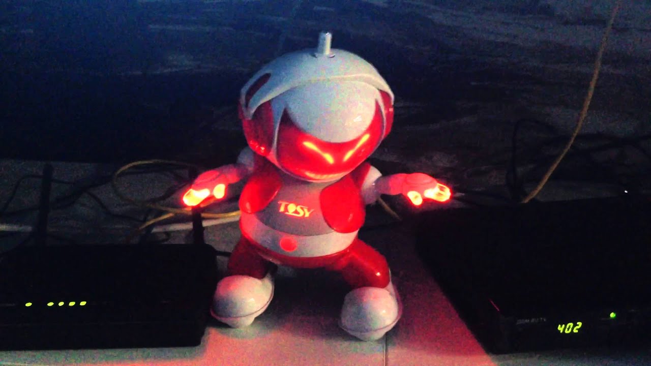 Tosy Disco Robot, танцующий робот - YouTube