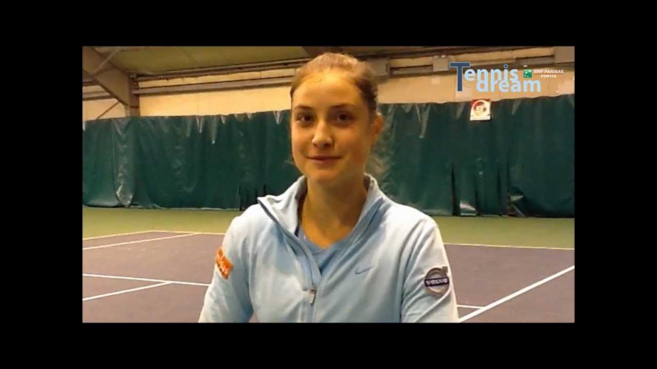 Marie Benoit (Tennisdream Talent v/d maand november 2012) - YouTube