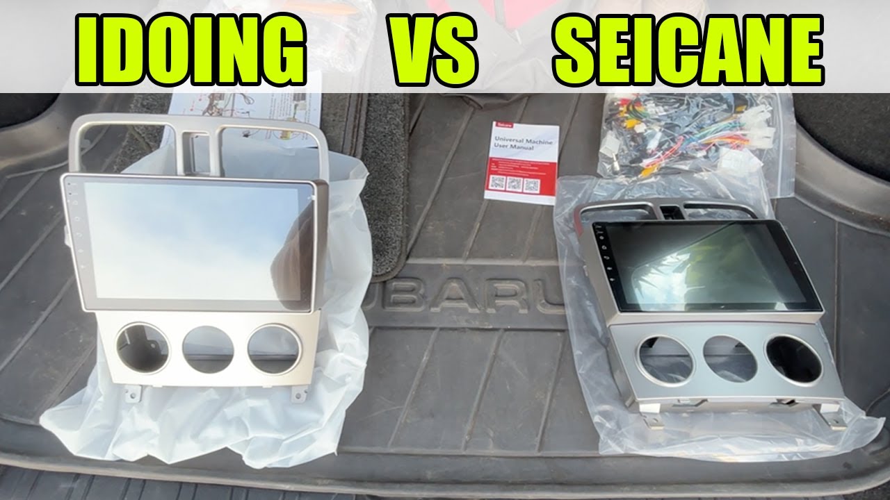 iDoing vs Seicane Headunit on 2006 Subaru Forester XT - Seicane Wins ...