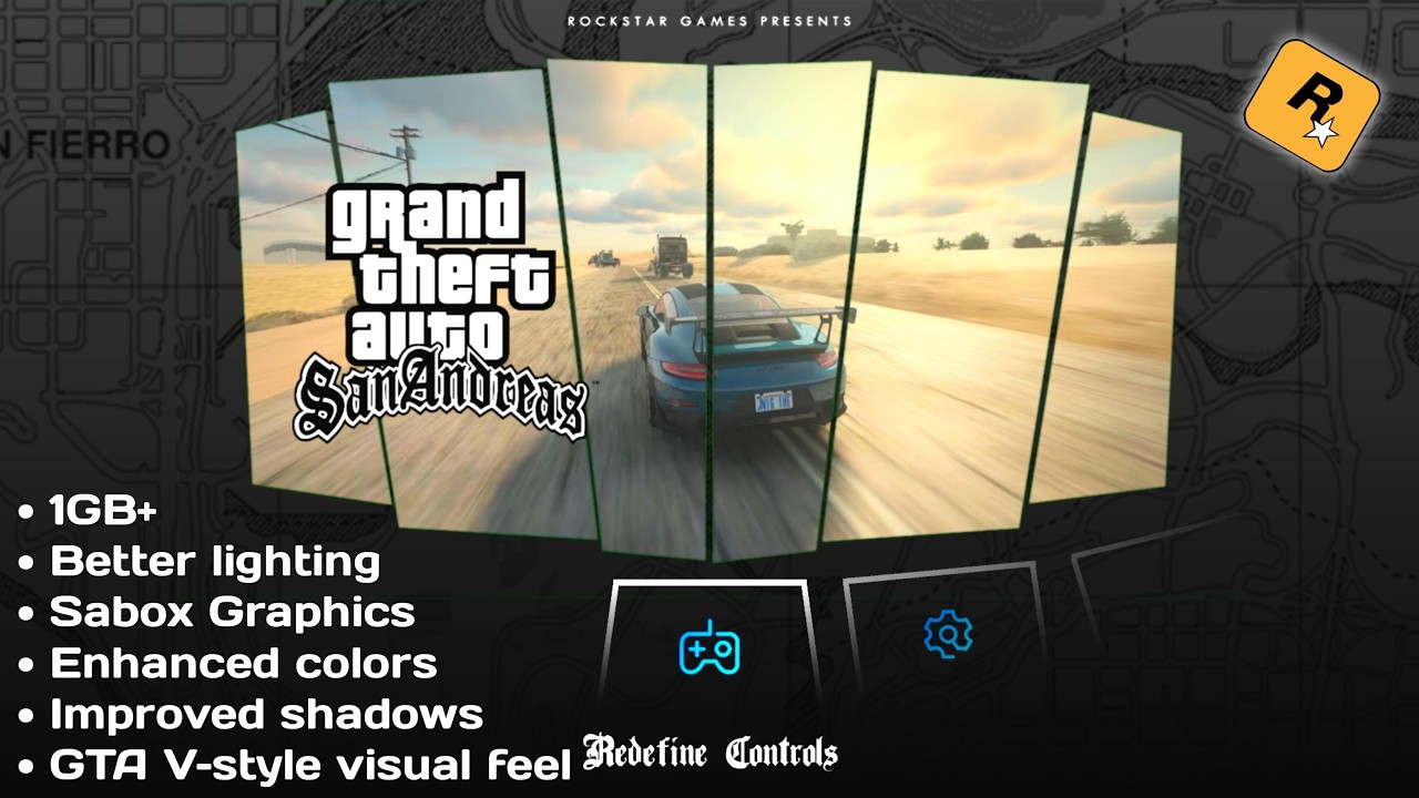 GTA SA Android - Remastered Graphics Modpack V2 | Android 15 Supported ...