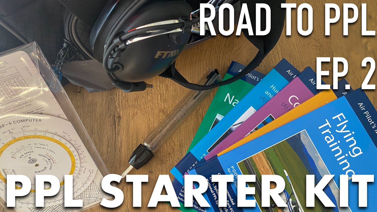 What's INSIDE A NEW Student PILOT'S Bag? | PPL Starter Kit | - Road To ...