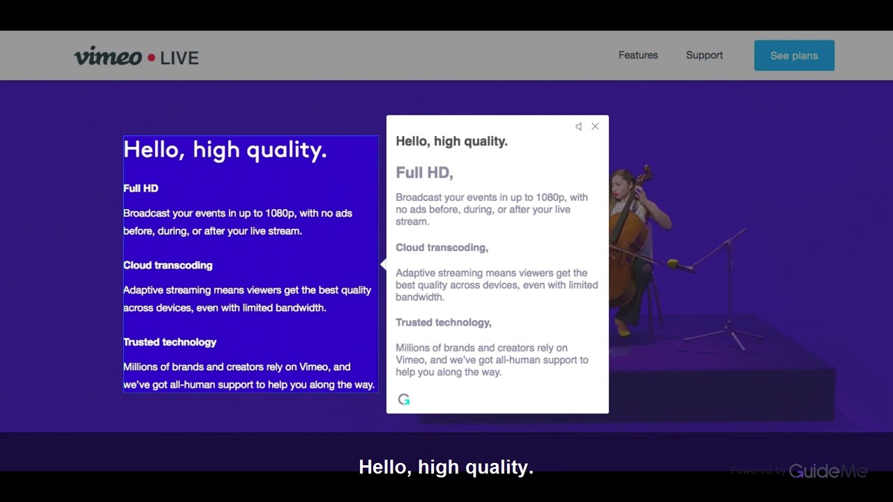 Hello high quality, Try Vimeo Live for Live Streaming @vimeo - YouTube