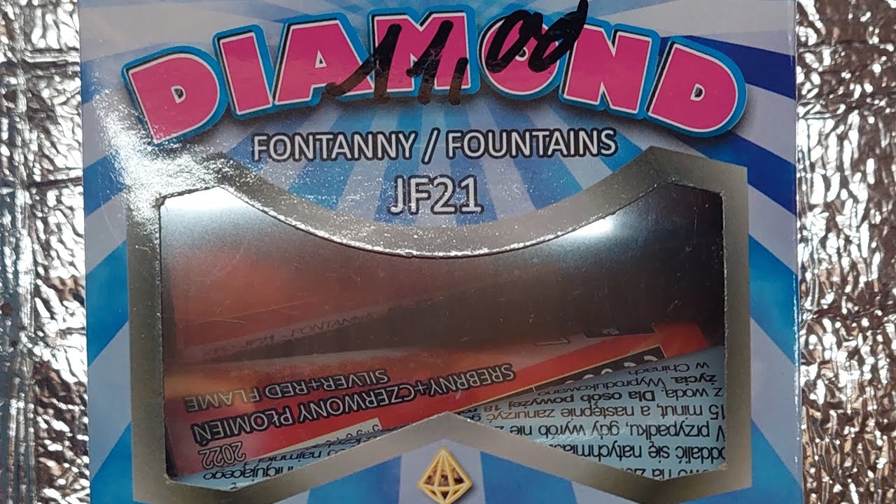 Jorge Diamond Fontäne JF21 Kat. F1 - YouTube