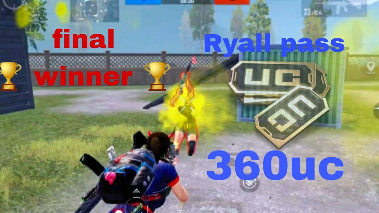 final round winner 🏆 Ryall pass was gifted 🎁 ️ ️🔥🔥🔥 - YouTube