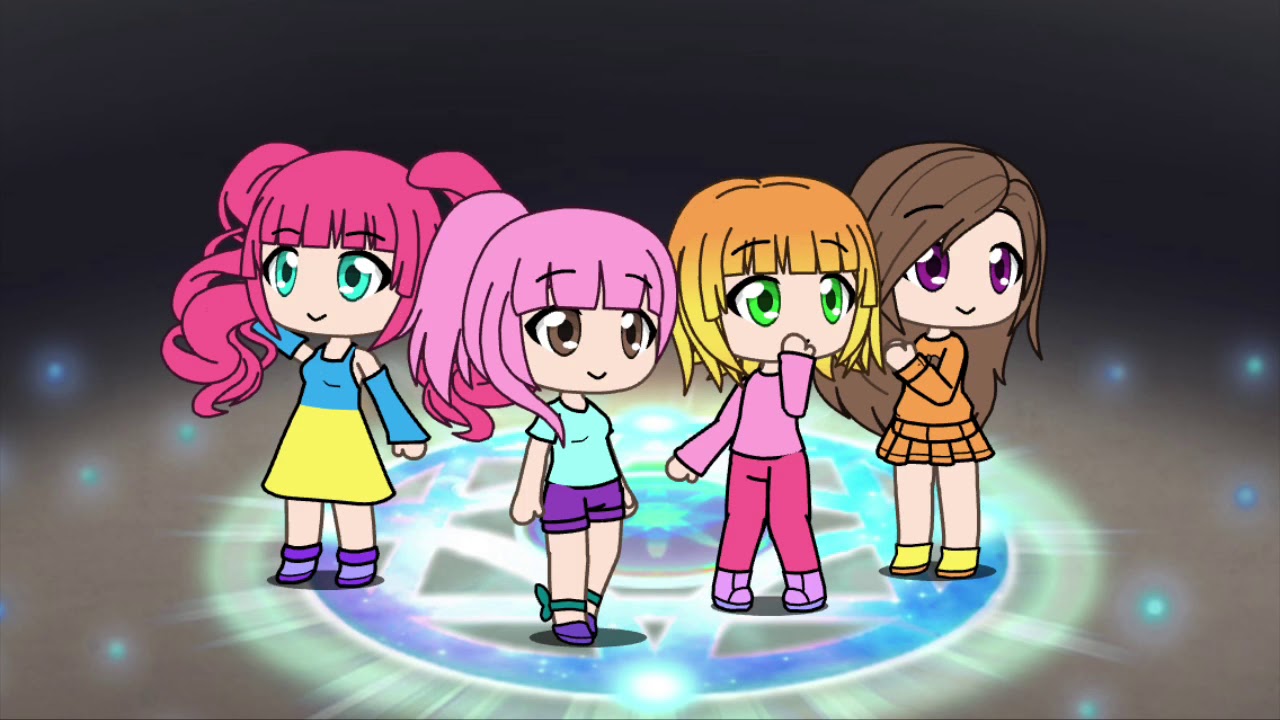 The Candy Star Girls In Gacha Life - YouTube