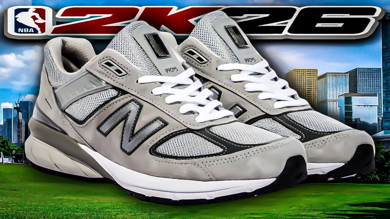 HOW TO MAKE NEW BALANCE 990v5 “GREY” IN NBA 2K26 SHOE CREATOR - YouTube