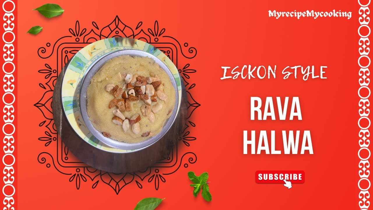 Isckon Style Rawa Halwa - YouTube