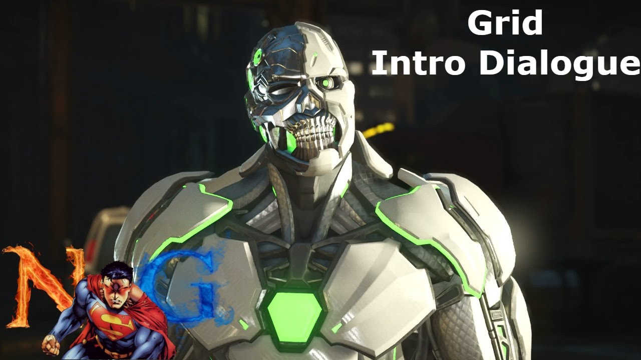 Injustice 2: Grid Intro Dialogue - YouTube