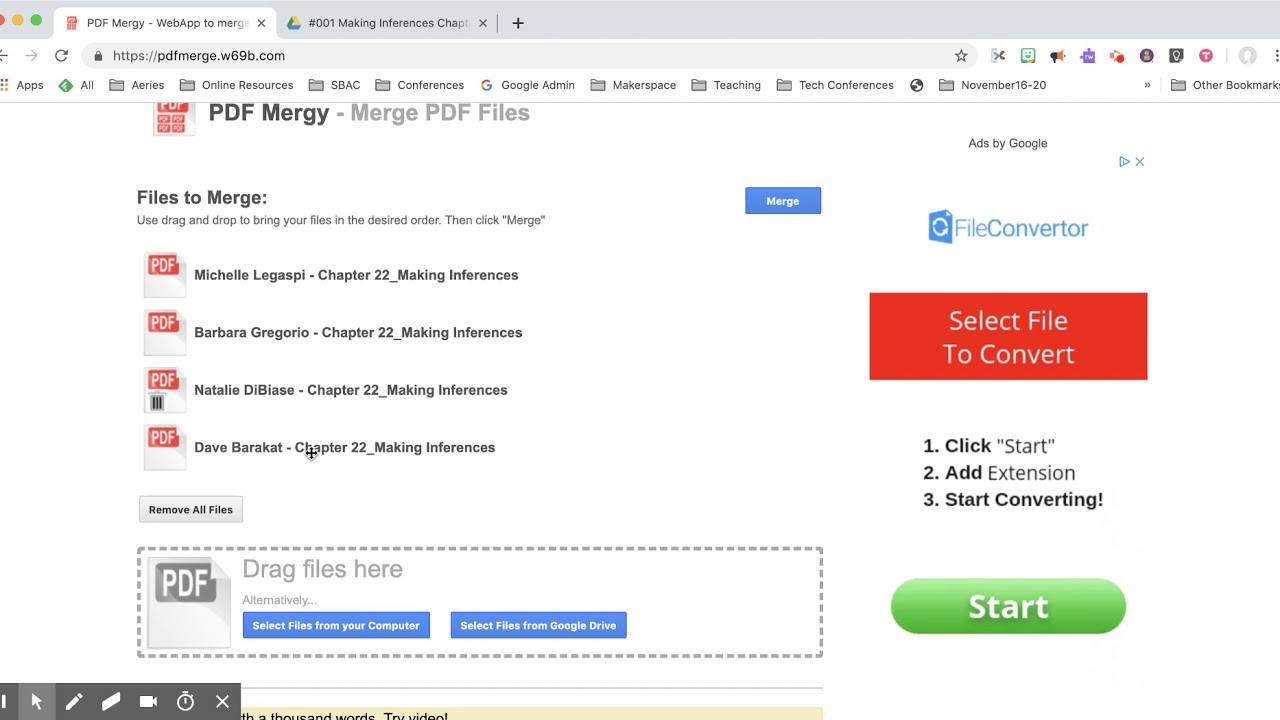 PDF Mergy - YouTube