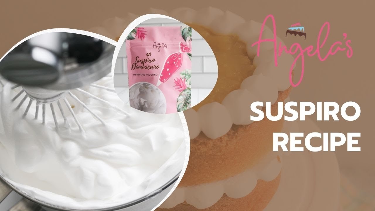 Make great Dominican Suspiro | Angela's Bakery Suspiro Recipe - YouTube