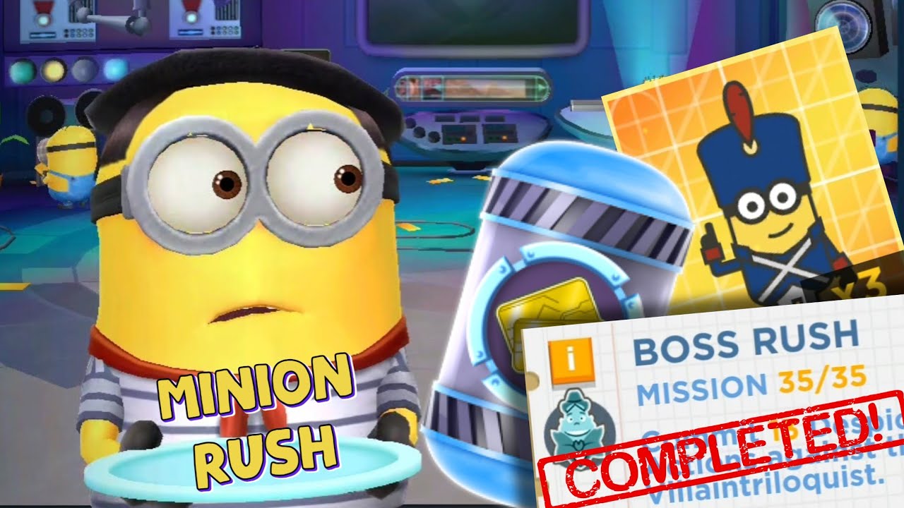 Minion Rush Niko Costume at BOSS RUSH Event Completed Rewards Claim ...