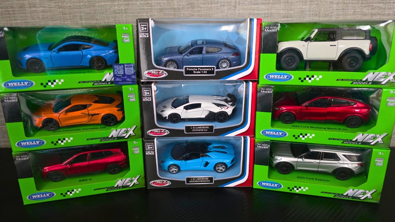 SURPRISE MODEL CAR UNBOXING! 🚙 Which One Is Your Favorite? - YouTube