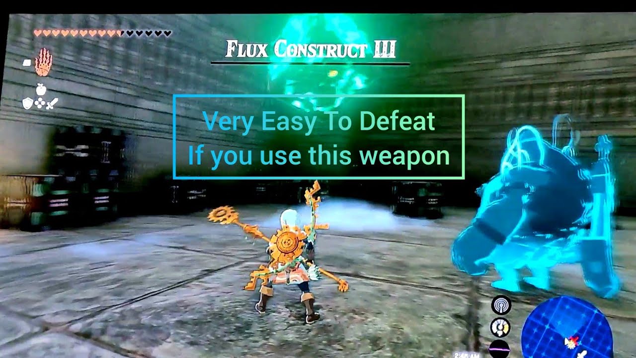 How to Defeat Flux Construction III - South Lomei Labyrinth Gerudo ...