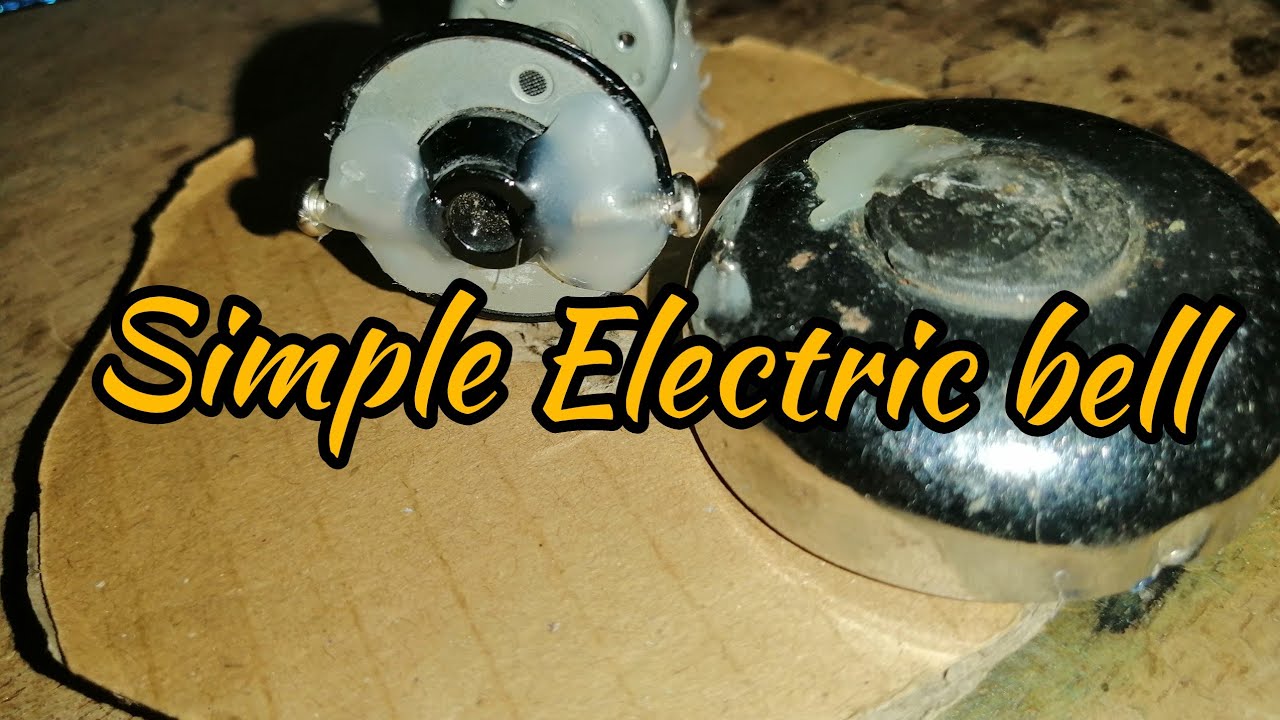 How to make a electric bell at home - YouTube